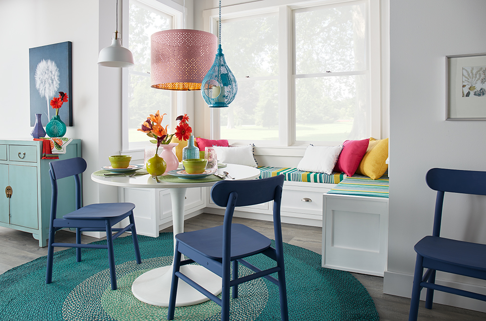 Fun And Colorful Dining Rooms