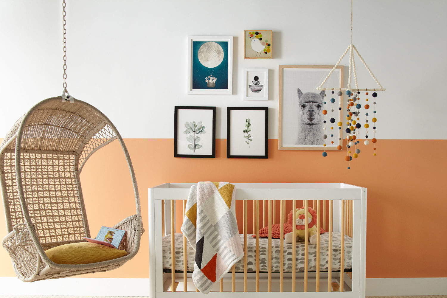 Color Blocking for a Sweet Nursery - The Perfect Finish Blog by KILZ®
