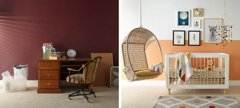 Color Blocking for a Sweet Nursery - The Perfect Finish Blog by KILZ®