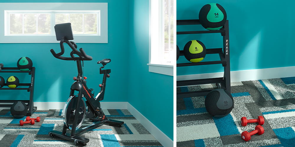 Fun & Functional Home Gym Makeover - The Perfect Finish Blog by KILZ®