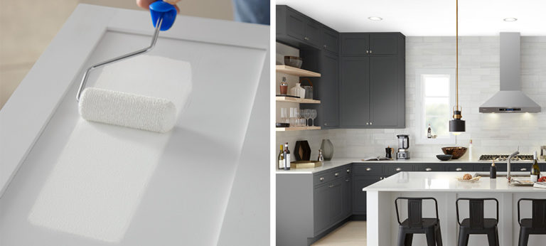 How to Prime Kitchen Cabinets for Color That Pops - The Perfect Finish ...