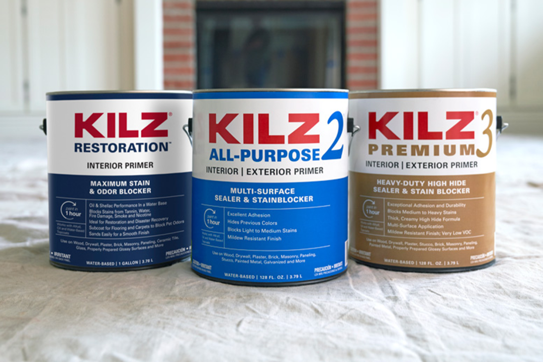 Choose the Right KILZ® Primer for Your Substrate - KILZ Blog