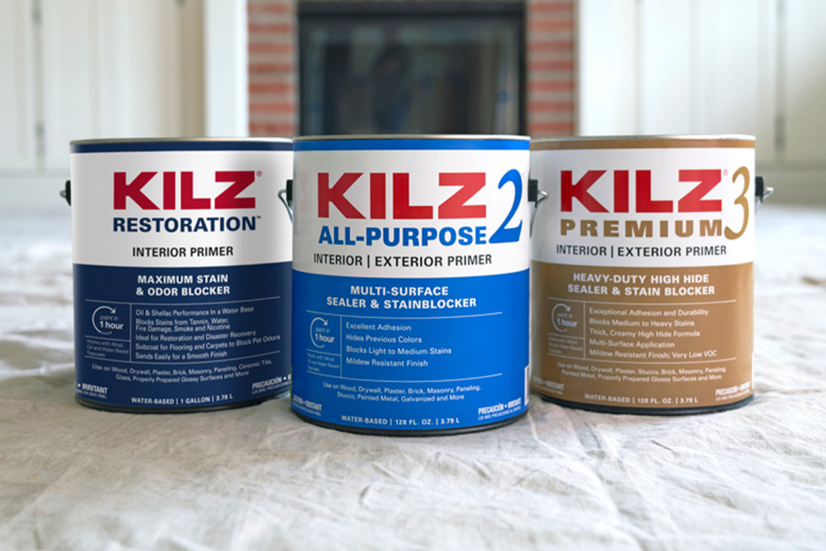 Choose the Right KILZ® Primer for Your Substrate - KILZ Blog