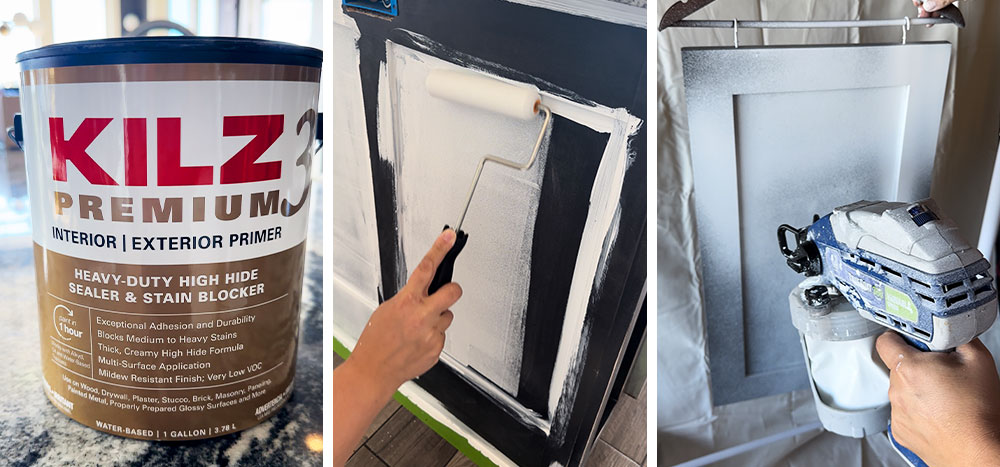A Step-by-Step Guide to Painting Kitchen Cabinets with KILZ Primer ...